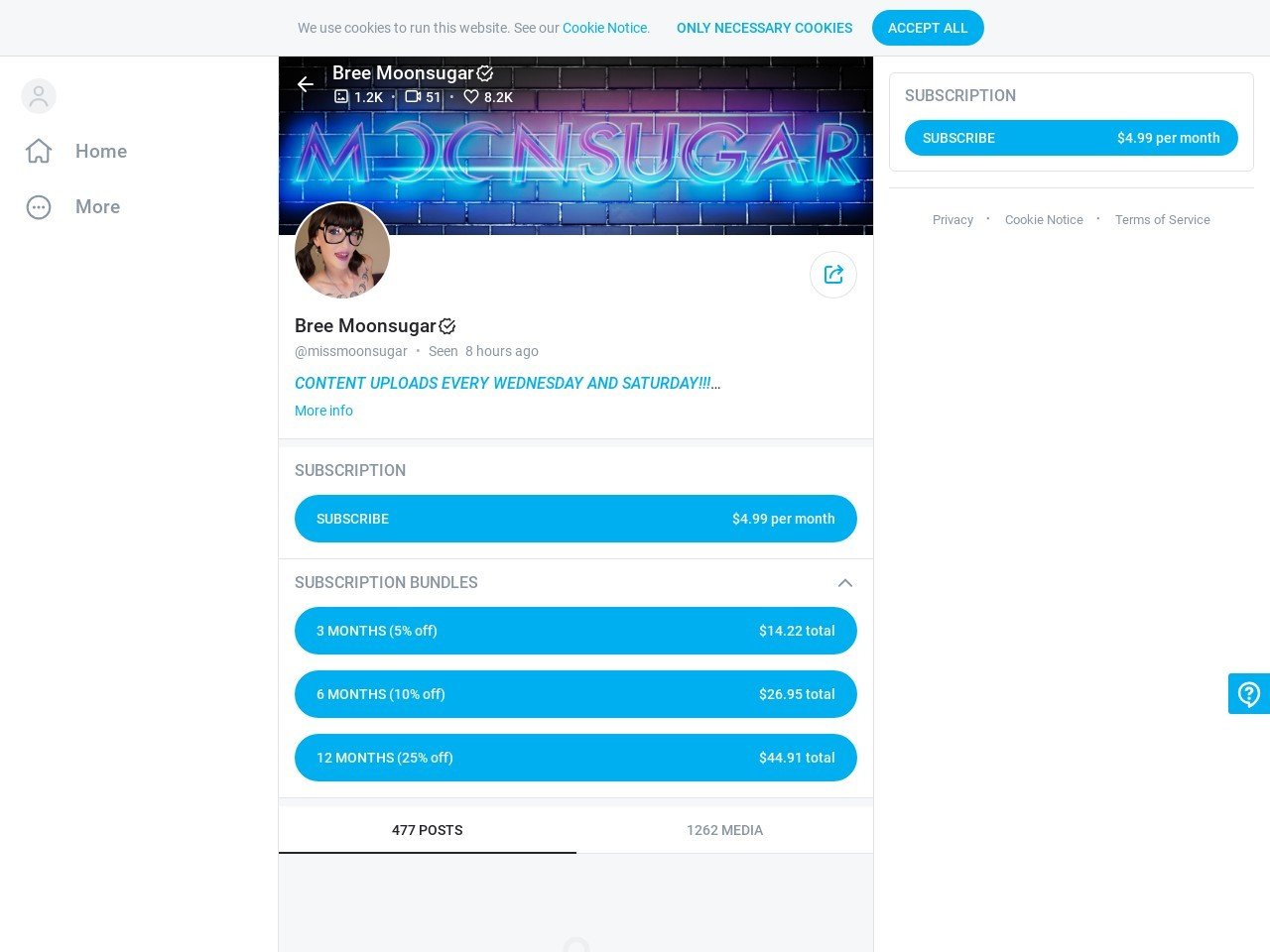 Tranny Bree Moonsugar - Trans on OnlyFans Directory